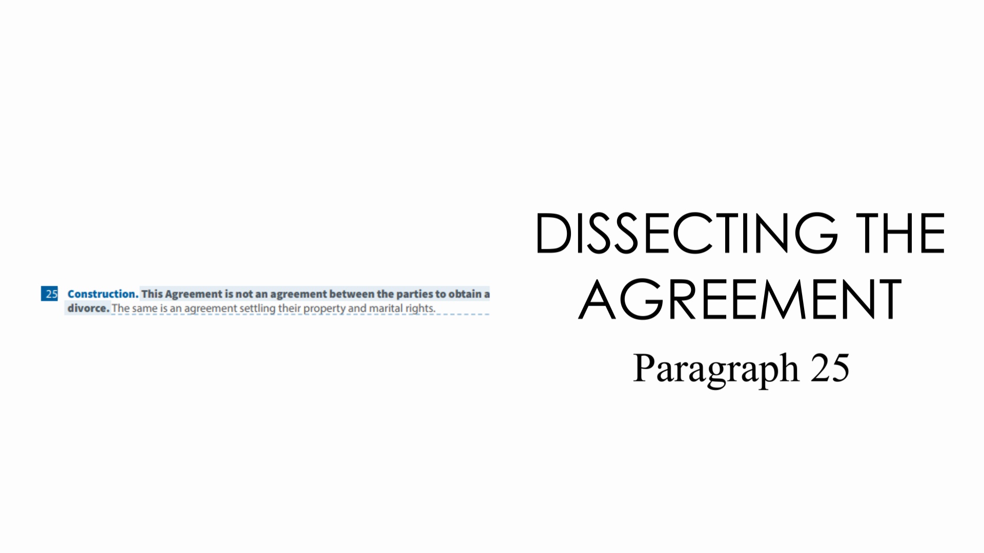Agreeing on Documents and Interpretation